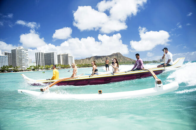 Outrigger Canoe Rides