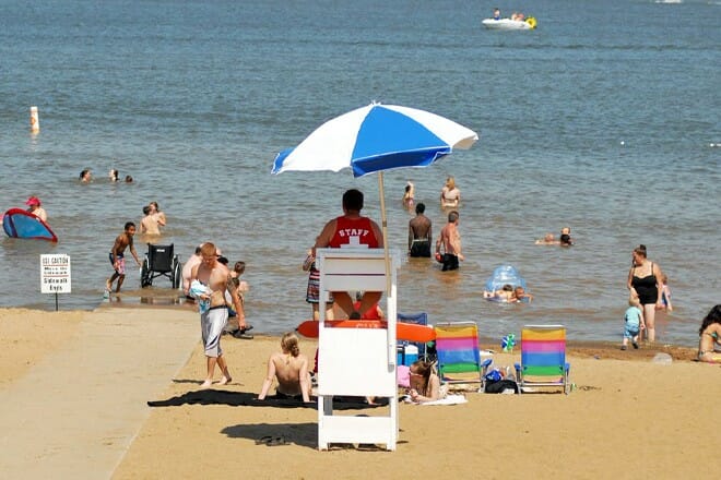 Blue Springs Lake Swim Beach &mdash; Missouri