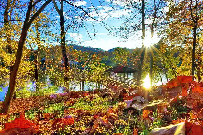 Daniel Boone Park & Ruffner Cabin