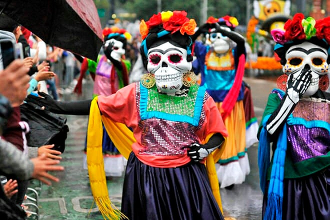 Dia De Los Muertos In Oaxaca