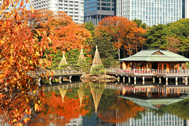 Hamarikyu Gardens &mdash; Chuo City