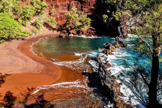 Kaihalulu Beach — Hana
