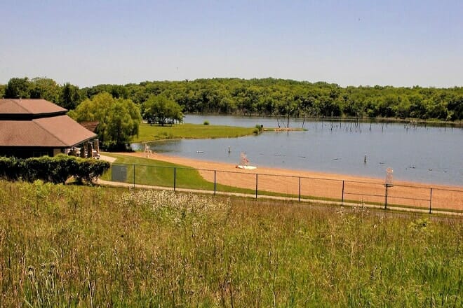 Kill Creek Park Beach &mdash; Kansas