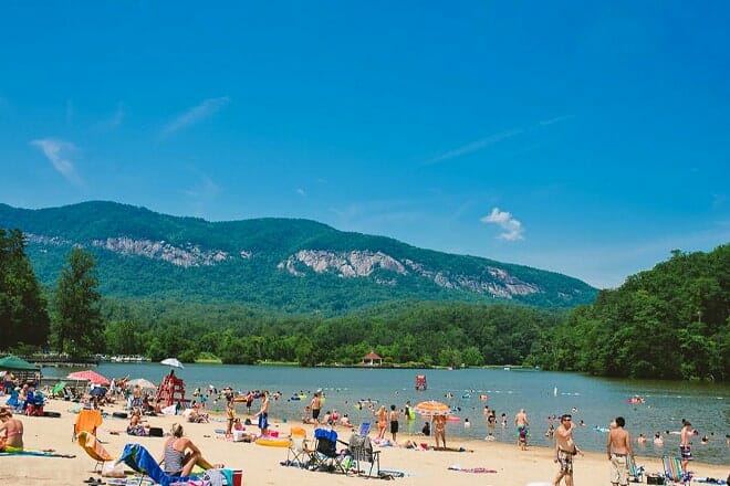 Lake Lure Beach and Waterpark &mdash; Lake Lure