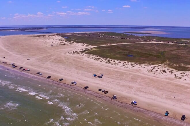 San Luis Pass Beach