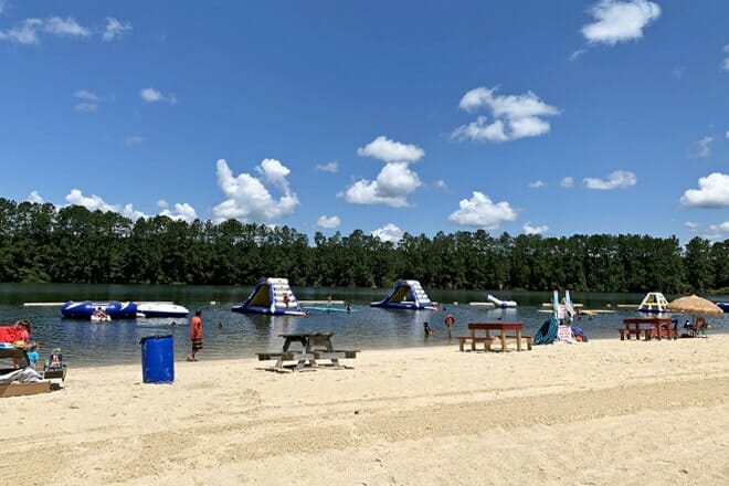 White Sands Lake Day Beach &mdash; Franklinton