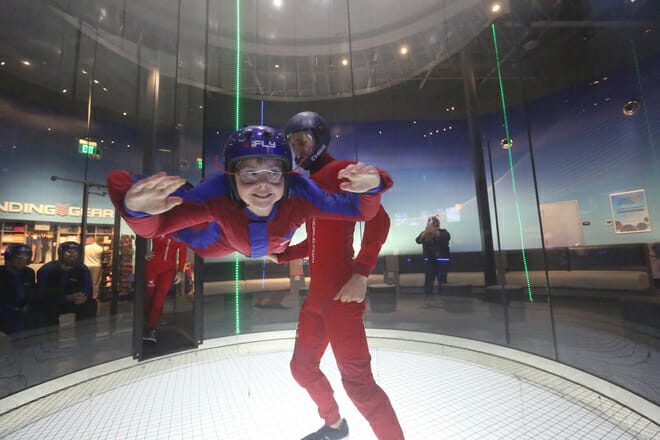 baltimore indoor skydiving experience