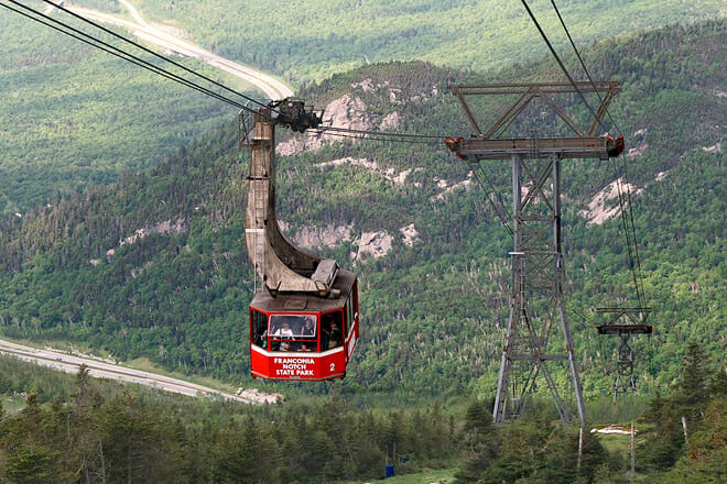 Cannon Mountain Aerial Tramway &mdash; Franconia