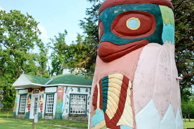 Ed Galloway’s Totem Pole Park
