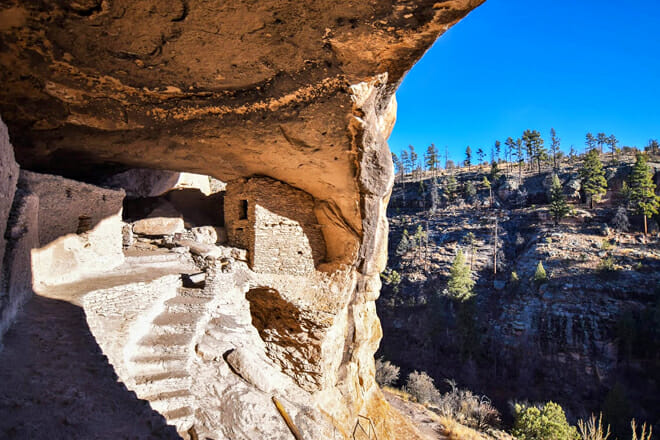 Gila Cliff Dwellings National Monument &mdash; Silver City