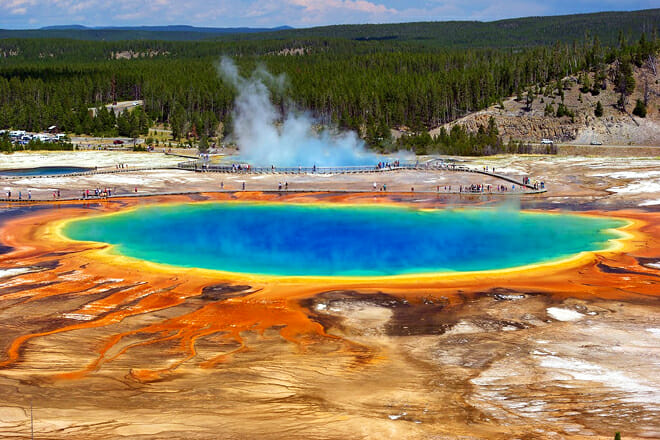 Grand Prismatic Spring &mdash; Yellowstone National Park