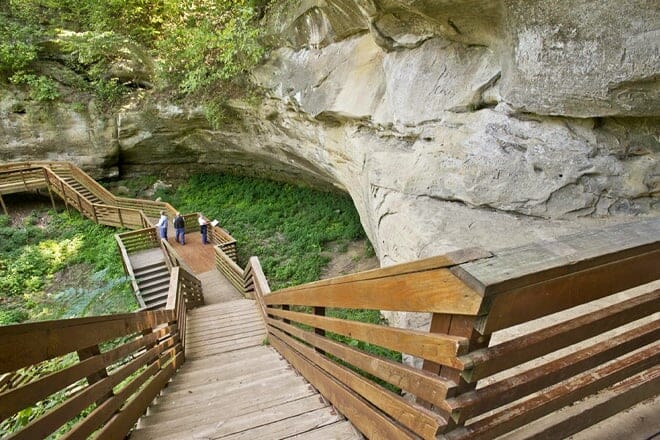 Indian Cave State Park &mdash; Shubert