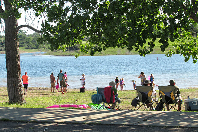 Lake Sakakawea State Park — Pick City