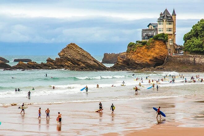 Plage De La Côte Des Basques