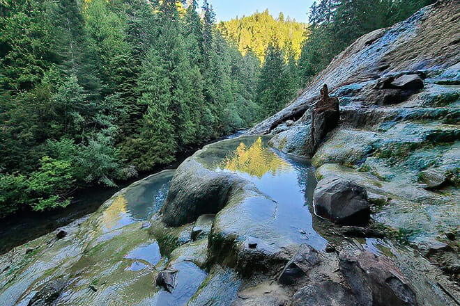 umpqua hot springs trailhead &mdash; idleyld park