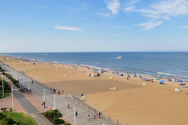 virginia beach oceanfront &mdash; virginia beach