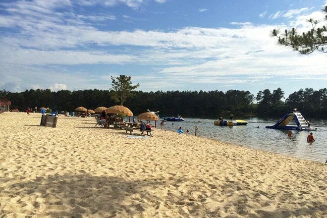 White Sands Lake Day Beach