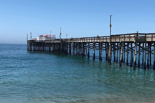 balboa pier beach