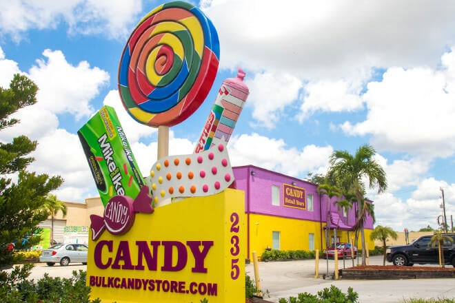 bulk candy store tour