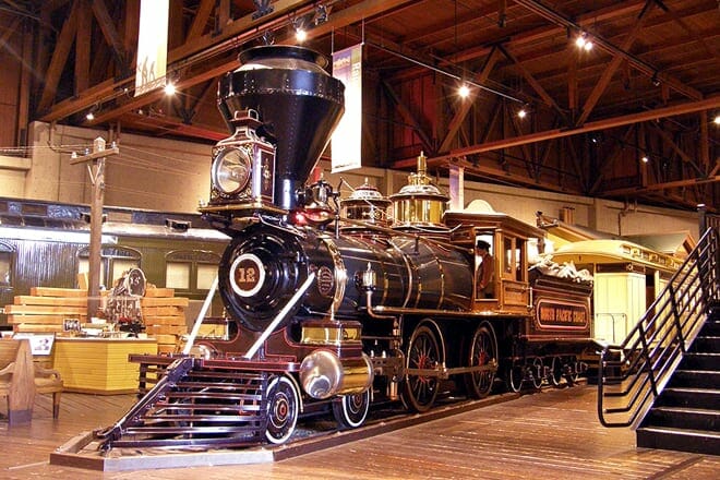 california state railroad museum &mdash; sacramento