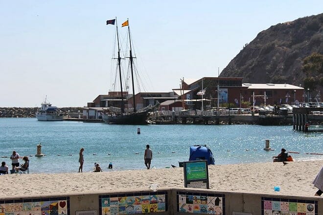 dana point harbor beach