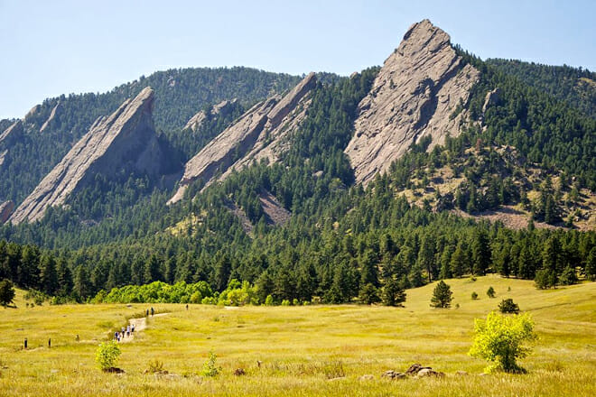 Flatirons &mdash; Boulder