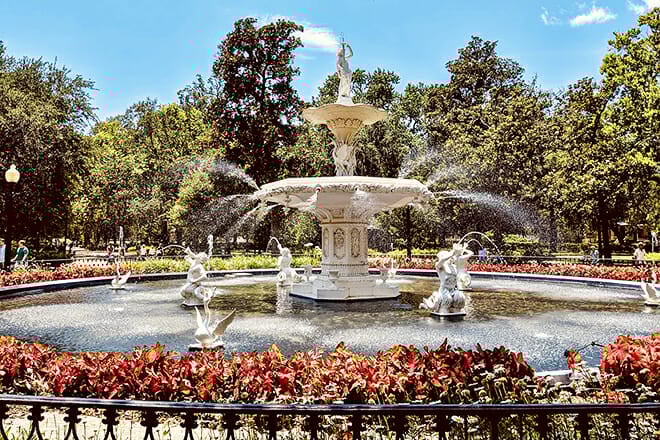 Forsyth Park &mdash; Savannah