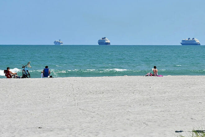 James H. Nance Park Beach — Indialantic