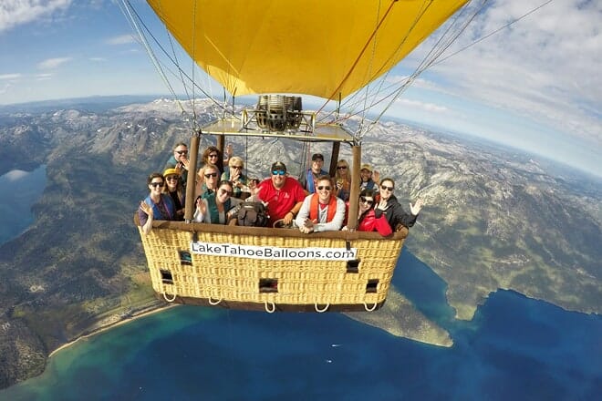 lake tahoe balloons