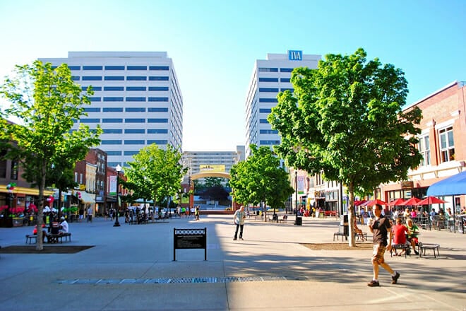 Market Square &mdash; Knoxville