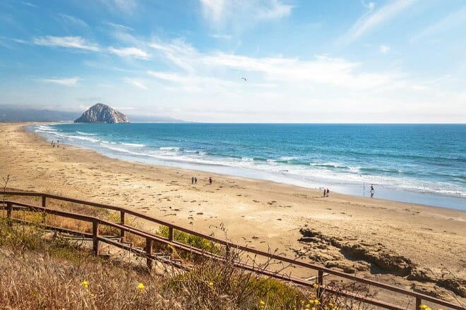 morro strand state beach &mdash; morro bay
