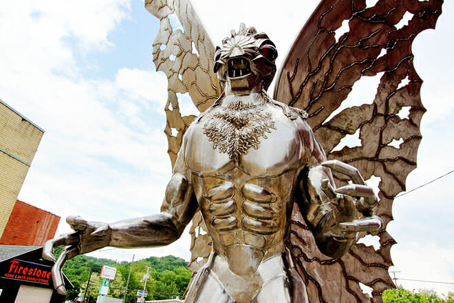 Mothman Statue &mdash; Point Pleasant