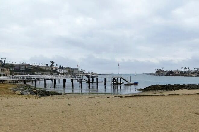 newport harbor patrol beach