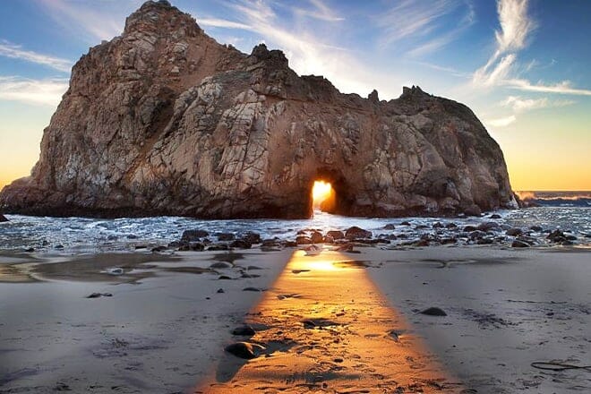 pfeiffer beach &mdash; big sur