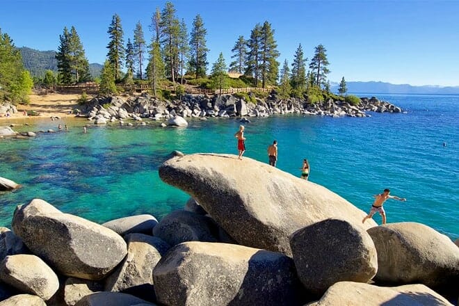 sand harbor state recreation beach &mdash; incline village