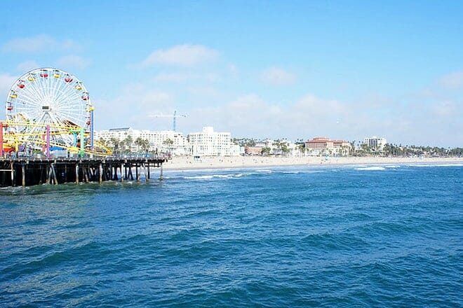 santa monica state beach — north beach
