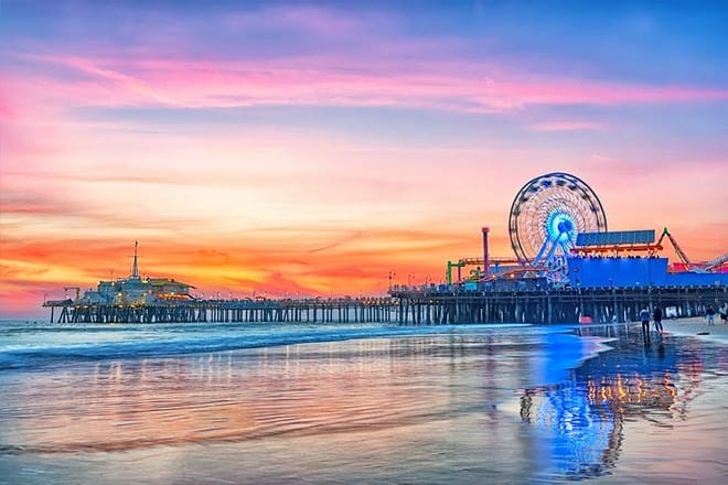santa monica state beach &mdash; santa monica