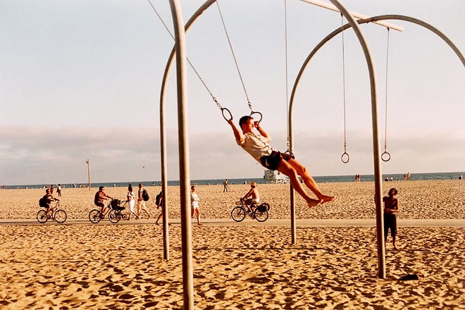 santa monica state beach — south beach