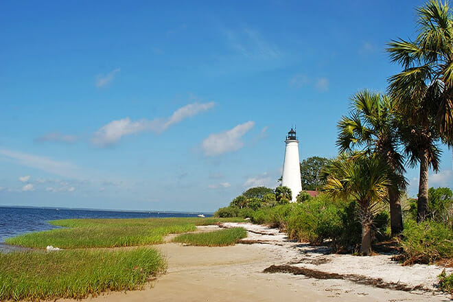 St. Marks National Wildlife Refuge Beach &mdash; St. Marks