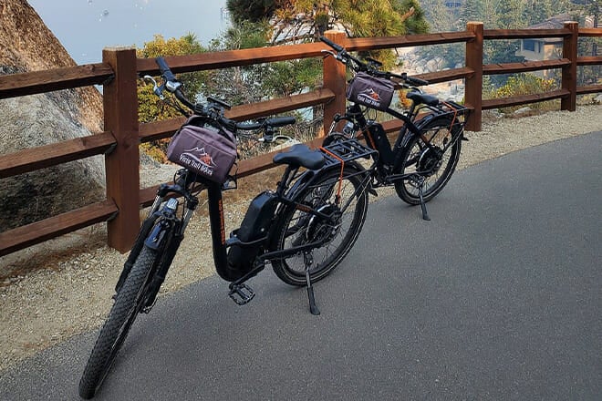tahoe coastal e bike tour &mdash; incline village