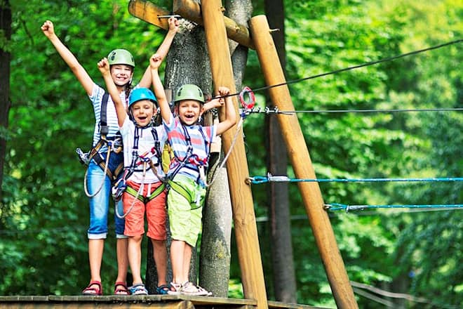 tahoe treetop adventure parks &mdash; tahoe city