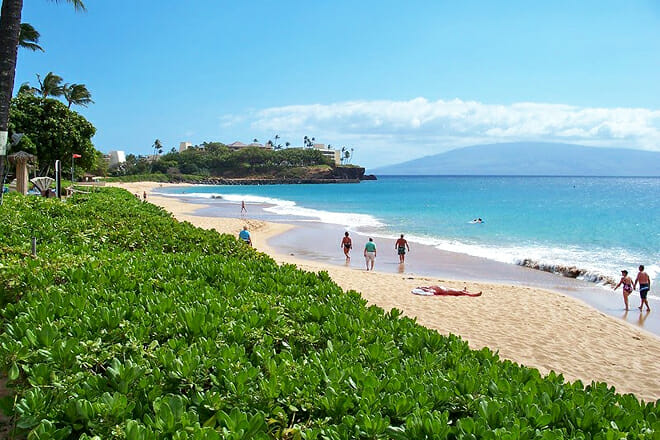 Take a Dip in Kaanapali Beach