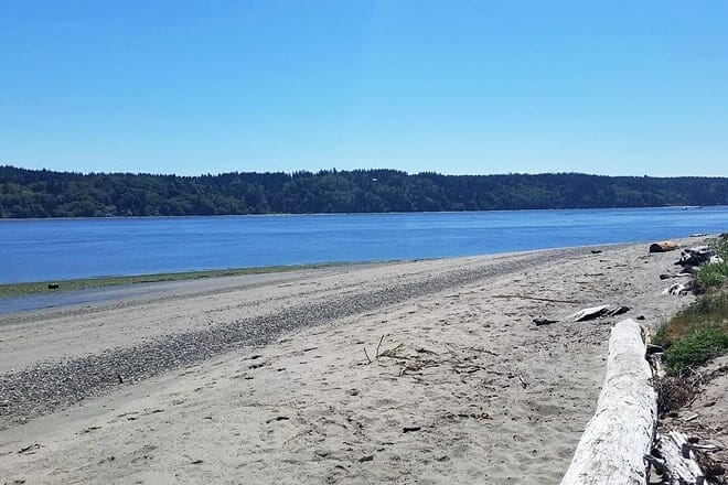 anderson point county park beach &mdash; olalla