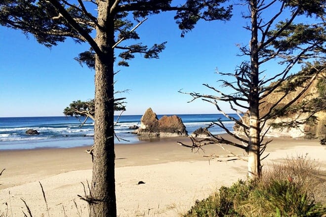 arcadia beach state recreation area &mdash; arch cape