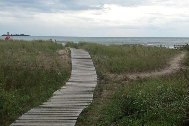 baileys harbor ridges park beach &mdash; baileys harbor