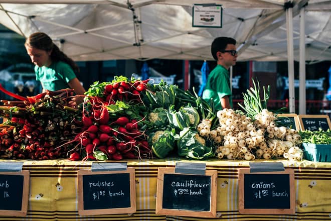 downtown farmers market