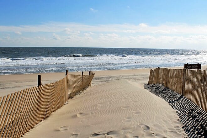 fenwick island state park beach &mdash; fenwick island