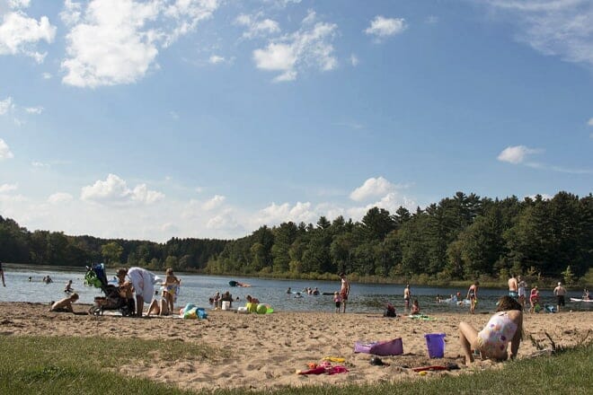 fireman's park beach &mdash; elkhart lake