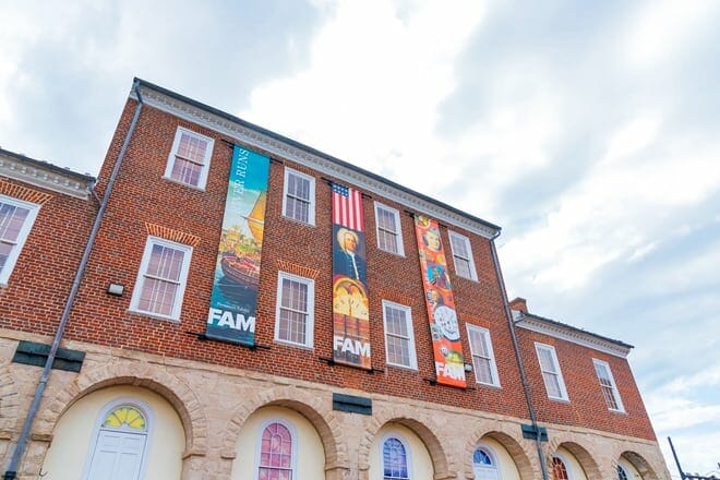 fredericksburg area museum