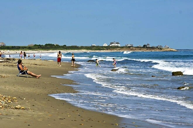 goosewing beach &mdash; little compton